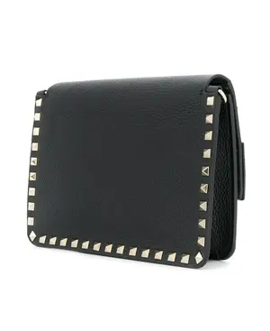 Valentino Garavani Small Rockstud Grainy Calfskin Crossbody Bag
