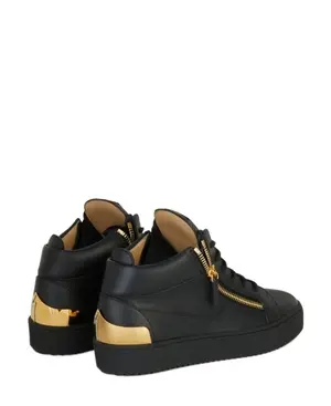 GIUSEPPE ZANOTTI High-top Skate Sneakers With Zip Detail