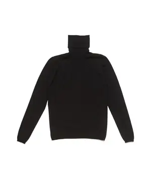 Max Mara Turtleneck Knitted Top With Long Sleeves
