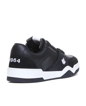 Dsquared2 Low-top Sneakers With Logo Embroidery