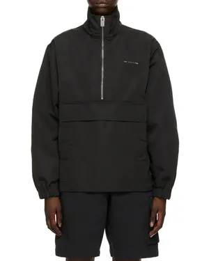 1017 Alyx 9sm Logo Plaque High-neck Windbreaker