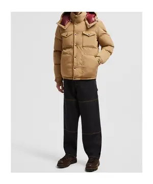 Moncler Hooded Short Padded Jacket
