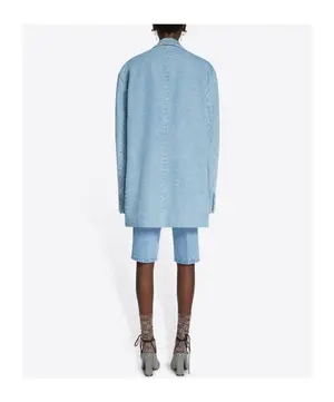 Dries Van Noten Double-breasted Denim Blazer
