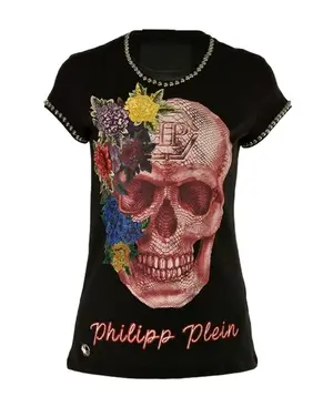 Philipp Plein Printed T-shirt - Black