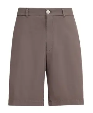 Brunello Cucinelli Tailored Wide-leg Bermuda Shorts - Gray