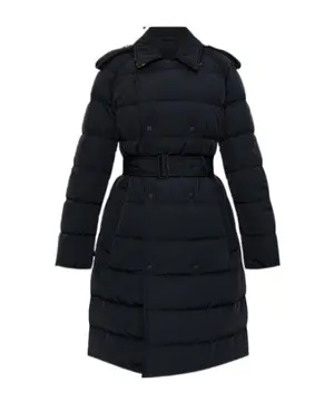 Women's Puffer Coats with Notched Lapels