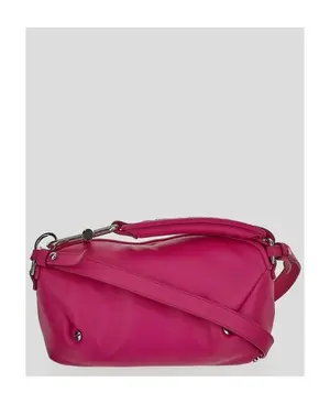 Off-White San Diego Foldover Top Shoulder Bag - Red