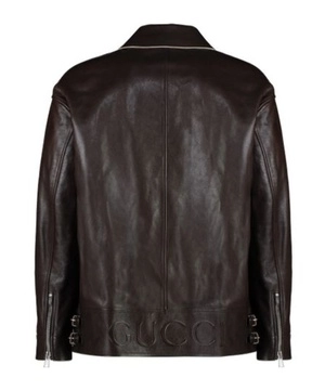 Gucci Collared Zip-up Jacket