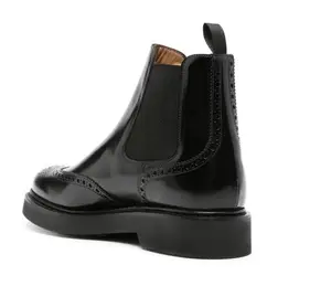 Church's Patent Leather Wingtip Chelsea Boots