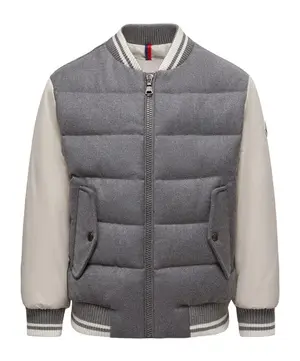Moncler Alvaro Wool Down Bomber Jacket