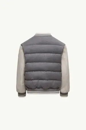 Moncler Alvaro Wool Down Bomber Jacket