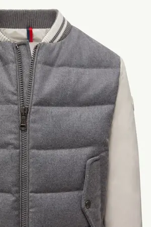Moncler Alvaro Wool Down Bomber Jacket