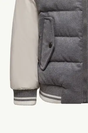 Moncler Alvaro Wool Down Bomber Jacket