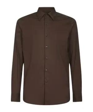 Prada Long-sleeved Poplin Shirt