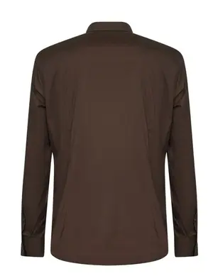 Prada Long-sleeved Poplin Shirt