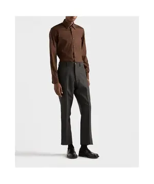 Prada Long-sleeved Poplin Shirt