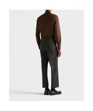 Prada Long-sleeved Poplin Shirt