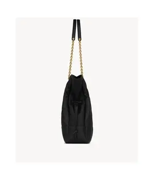 Saint Laurent Jamie 4.3 Logo Plaque Shoulder Bag - Black
