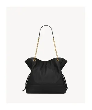 Saint Laurent Jamie 4.3 Logo Plaque Shoulder Bag - Black