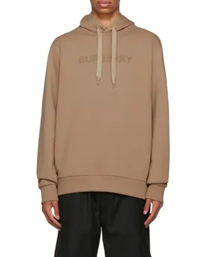 Burberry Ansdel Drawstring Hoodie - Nude