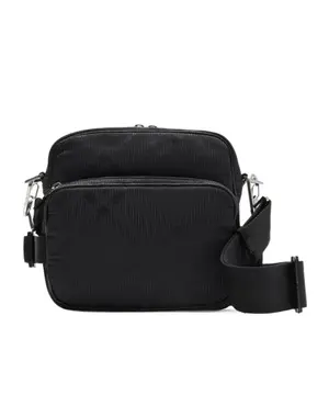 Burberry Check Shoulder Strap Crossbody Bag - Black