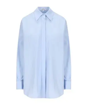 Loewe Curved Hem Buttoned Shirt