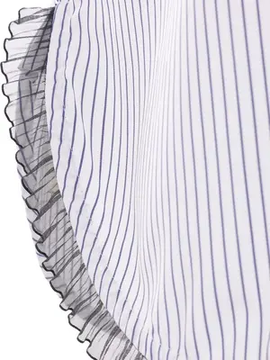 NICCOLO PASQUALETTI Douglas Striped Shirt - Blue