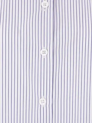 NICCOLO PASQUALETTI Douglas Striped Shirt - Blue