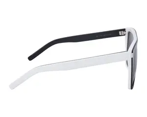 Saint Laurent Logo Sunglasses - Black