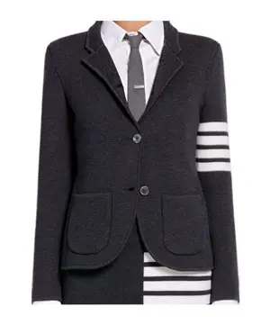 Thom Browne 4-bar Merino Wool Jacket