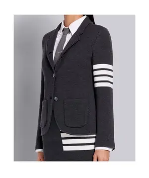 Thom Browne 4-bar Merino Wool Jacket