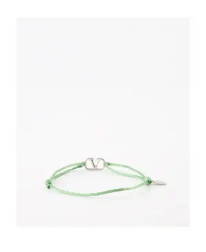 Valentino Garavani Vlogo Signature Cotton Bracelet