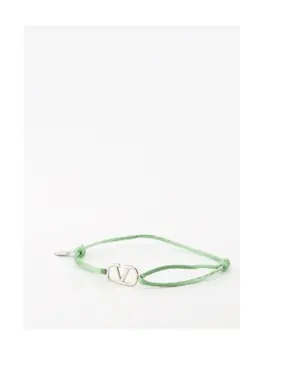Valentino Garavani Vlogo Signature Cotton Bracelet