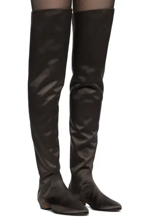 THE ROW Over-the-knee Zip Up Boots