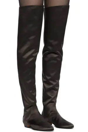 THE ROW Over-the-knee Zip Up Boots
