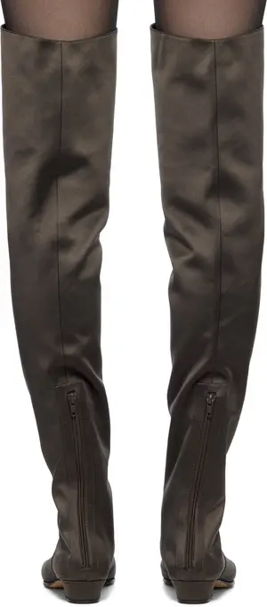 THE ROW Over-the-knee Zip Up Boots