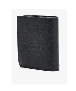Valentino Garavani Vlogo Plaque Bi-fold Wallet - Black