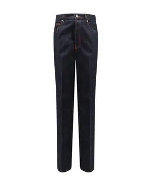 FERRAGAMO Straight-leg Jeans - Black