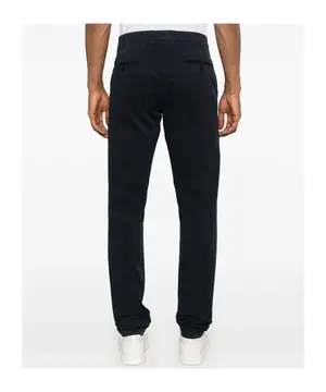 Canali Belt Loops Slacks - Black