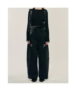 Simone Rocha Long Sleeve T-shirt With Satin Bow Detail