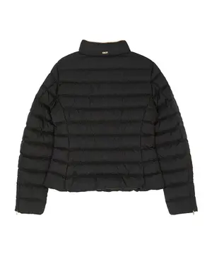Herno Long-sleeved Down Jacket With Zip Cuffs