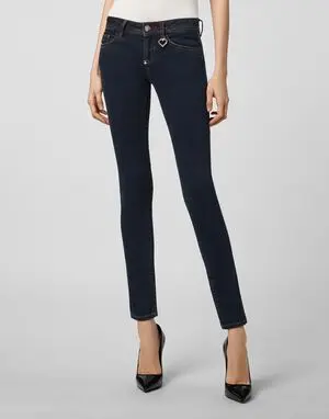 Philipp Plein Jeans With Logo Detail
