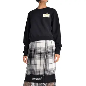 Off-White Crew Neck Long Sleeve Sweater