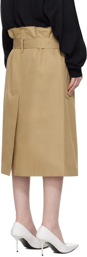 Vetements Deconstructed Trench Skirt