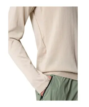Stone Island Crewneck Jumper With Thumbhole Cuffs