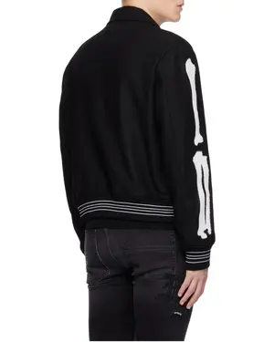 Amiri Embroidered Bone Jacket