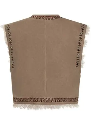 Isabel Marant Étoile Faux Fur Vest