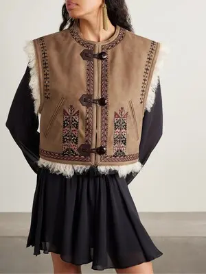 Isabel Marant Étoile Faux Fur Vest