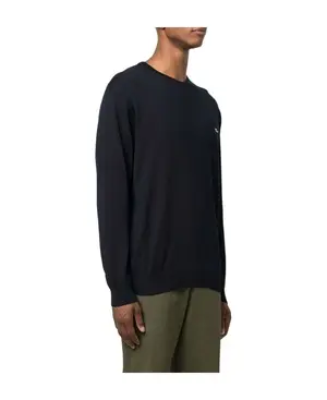 PAUL  SHARK Paul & Shark Virgin Wool Embroidered Logo Sweater