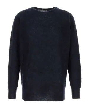 Auralee Baby Suri Alpaca Knitwear - Navy